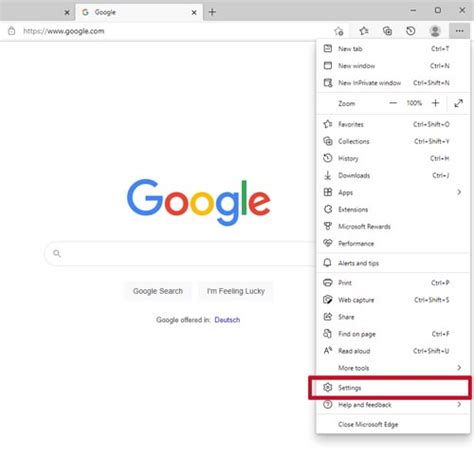 Clear Your Cache In Microsoft Edge Windows