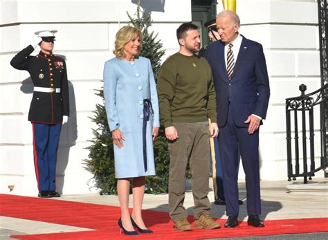 Why Zelensky Dressed Informally To Meet Biden