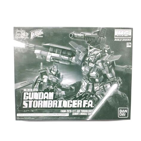 楽天市場BANDAI バンダイ 1 100 MG ガンダムストームブリンガー F A ガンダムビルドダイバーズ GIMM BALL