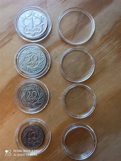 II RP Zestaw Monet 10 groszy 20 groszy 50 gr 1zł 1923r Piękne