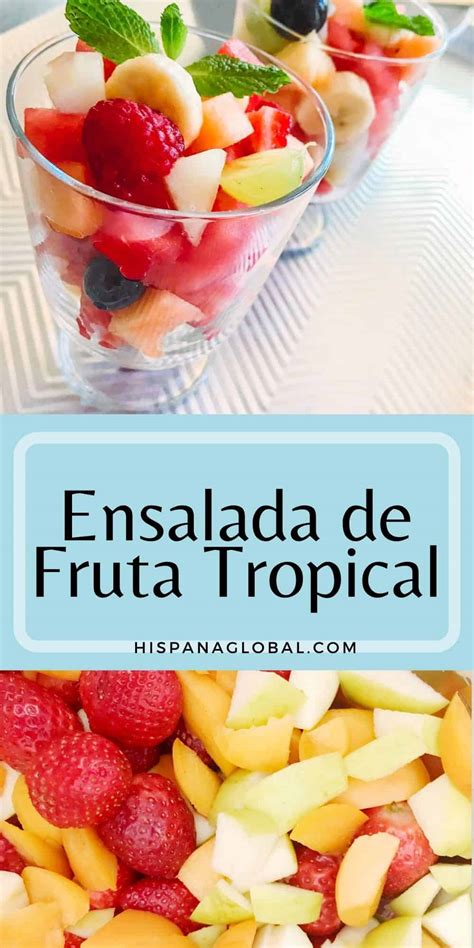 Cómo preparar una ensalada de fruta tropical fácil y deliciosa