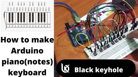 How To Make Arduino Piano Keyboard Piano Notes Arduino Youtube