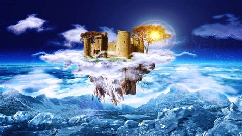 Fondos De Pantalla 1920x1080 Px Arquitectura Castillo Nubes Arte
