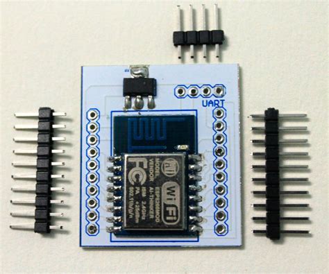 getting started with the daflabs esp8266 esp 12 breakout board hobby electronics electronics