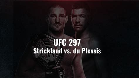 Ufc Strickland Vs Du Plessis
