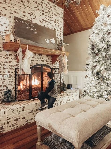 57 Beautiful And Timeless Brick Fireplaces DigsDigs