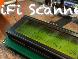 Arduino Uno With Wifi Network Scanner With I C Screen Eli The