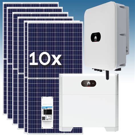Kit Solar de Autoconsumo 5kWp Huawei con Batería de Litio 5kWh