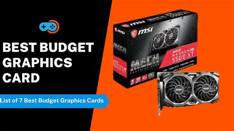Budget Graphics Card 2024 Jade Sharia