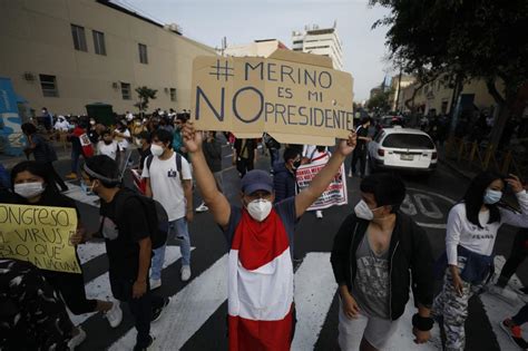EN VIVO Marcha Nacional Perú 2020 Así se viven las protestas HOY 12