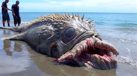 10 Criaturas Más Extrañas Descubiertas Después De Un Tsunami YouTube