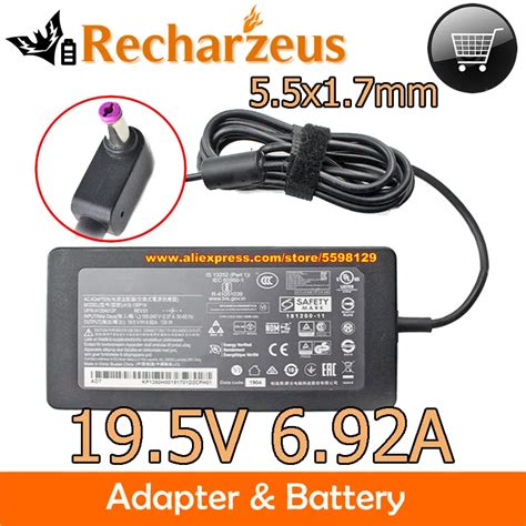 Echt Chicony A18 135P1A A16 135P1B Adapter 19 5V 6 92A 135W ADP 135NB B