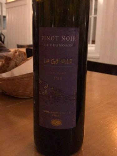 2018 Riem Daepp Co La Golette Pinot Noir Vivino US