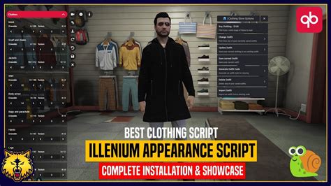 QBCore Clothing Script Illenium Appearance Script Installation And