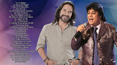 MARCO ANTONIO SOLÍS y JUAN GABRIEL ÉXITOS SUS MEJORES BALADAS
