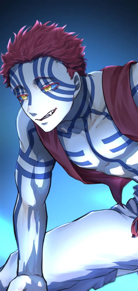 X Resolution Akaza Demon Slayer Art X Resolution