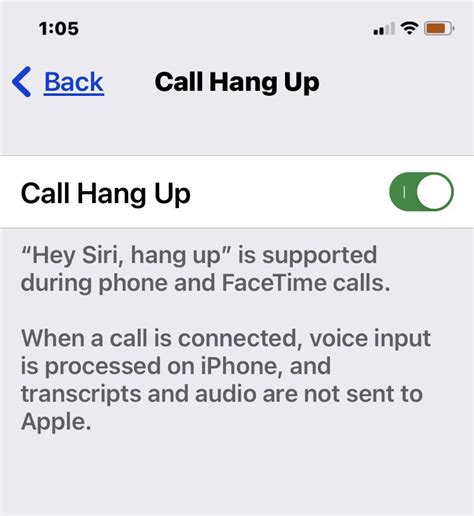 Cómo colgar llamadas con Siri en iPhone