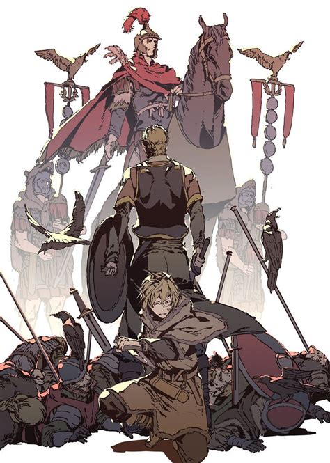 Thorfinn And Askeladd Vinland Saga Drawn By Hirasawa Geko Danbooru