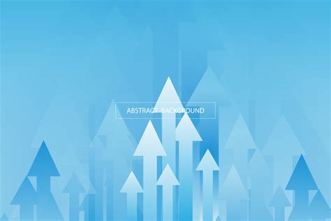 Abstract Blue Arrows Up Background Vector Illustration 6405737 Vector