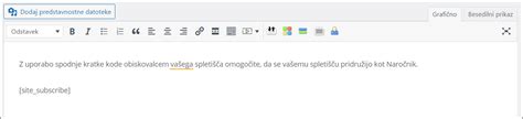 Pridružite se spletišču kot Naročnik Arnes Splet