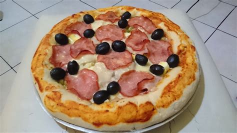 Receitas Da Flavinha Pizza Portuguesa Borda Recheada