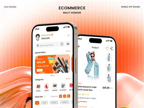 Multi Vendor Ecommerce App Ui Behance