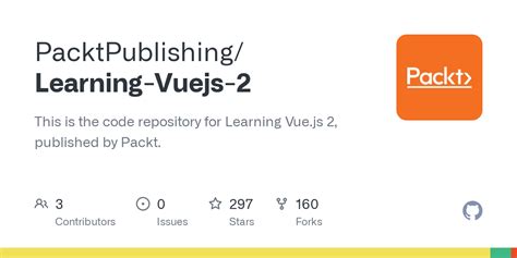 github packtpublishing learning vuejs 2 this is the code repository for learning vue js 2