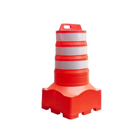 Cone Barril Base Quadrada Refletivo RS Lixeiras