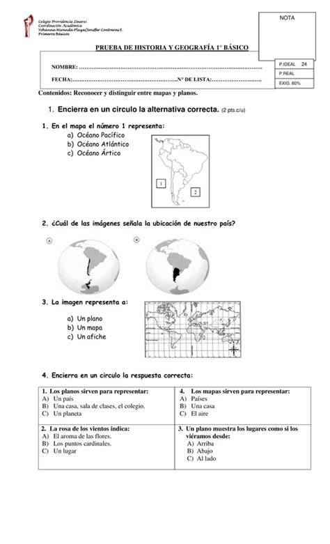 Prueba Mapas Y Planos Profe Social The Best Porn Website