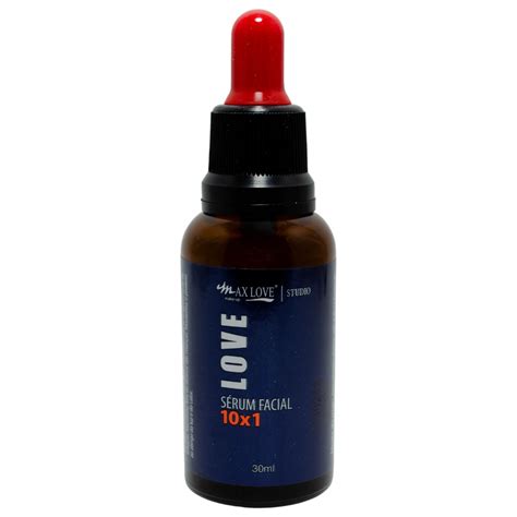 Sérum Facial Max Love Rosa Mosqueta 10 em 1 30ml MaxxMania