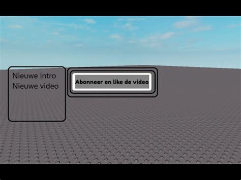 Roblox Gui Tutorial Nieuwe Intro Voor Tutorials Youtube