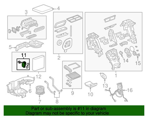 2016 2018 Buick Envision Air Conditioning Thermal Expansion Valve Kit
