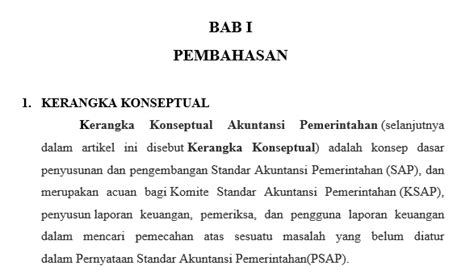 Detail Contoh Kerangka Artikel Koleksi Nomer