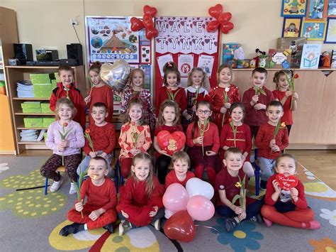 Walentynki Przedszkole Miejskie nr 2 Słoneczko w Polkowicach