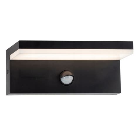 LAMPA ELEWACYJNA ZEWNĘTRZNA LED 10W 4000K KINKIET CZUJNIK RUCHU