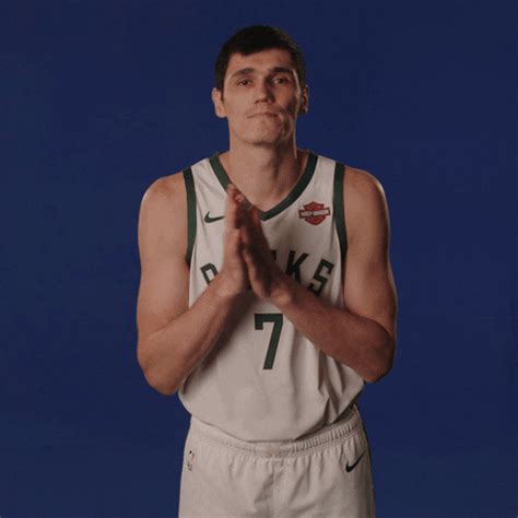 Ersan Ilyasova Basketball By Milwaukee Bucks Find Share On GIPHY