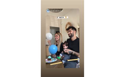 Photo Jesta Hillman et Benoît Assadi fêtent les 3 mois de Juliann