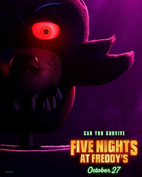 Filme De Five Nights At Freddy S Ganha Primeiros P Steres Nerdbunker