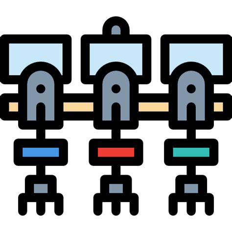 Classroom Detailed Rounded Lineal Color Icon