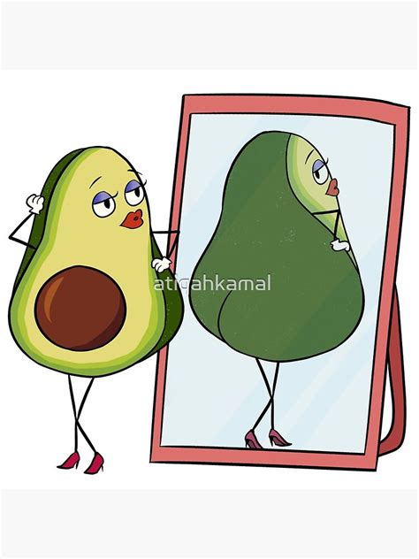 Sexy Avocado The Good Kind Of Fat Poster For Sale By Atiqahkamal