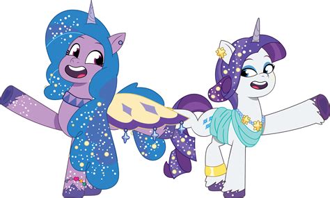 Safe Artist Prixy Izzy Moonbow Rarity Pony Unicorn