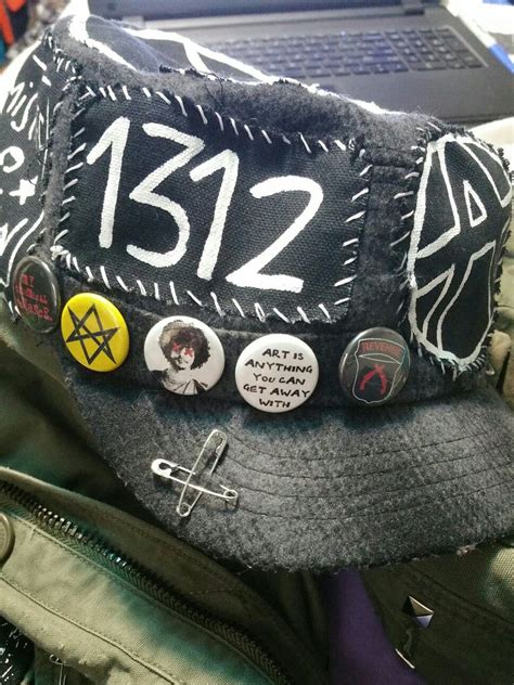 My Battle Hat Love This Thing Punk Patches Punk Outfits Punk