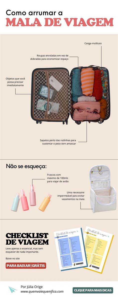 Como Arrumar Mala De Viagem Dicas Pr Ticas Para Caber Mais Coisas