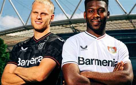 Novas camisas do Bayer Leverkusen 2022 2023 são lançadas pela Castore