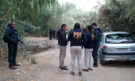 PDI realiza reconstitución de escena de presunto homicidio de joven en
