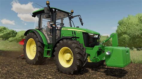 John Deere 5M Series V1 0 FS22 Mod Farming Simulator 22 Mod