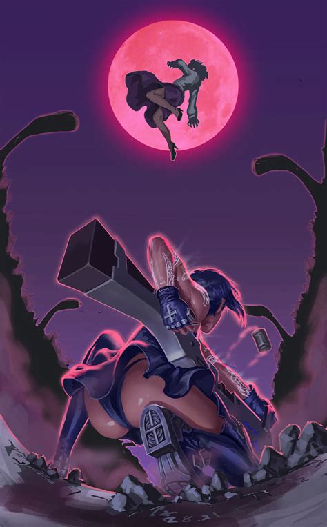 Arcueid Brunestud Ciel And Powered Ciel Tsukihime Drawn By Scrap