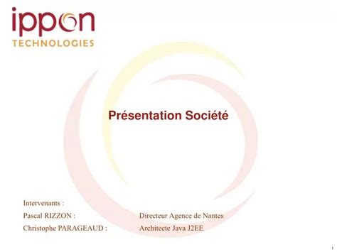 PPT Présentation Société PowerPoint Presentation free download ID