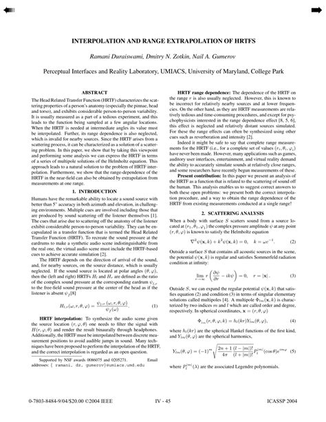 pdf interpolation and range extrapolation of hrtfs