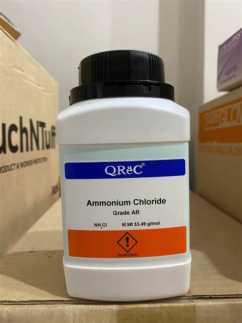 Ammonium Chloride Ar Grade Qrec Newzealand